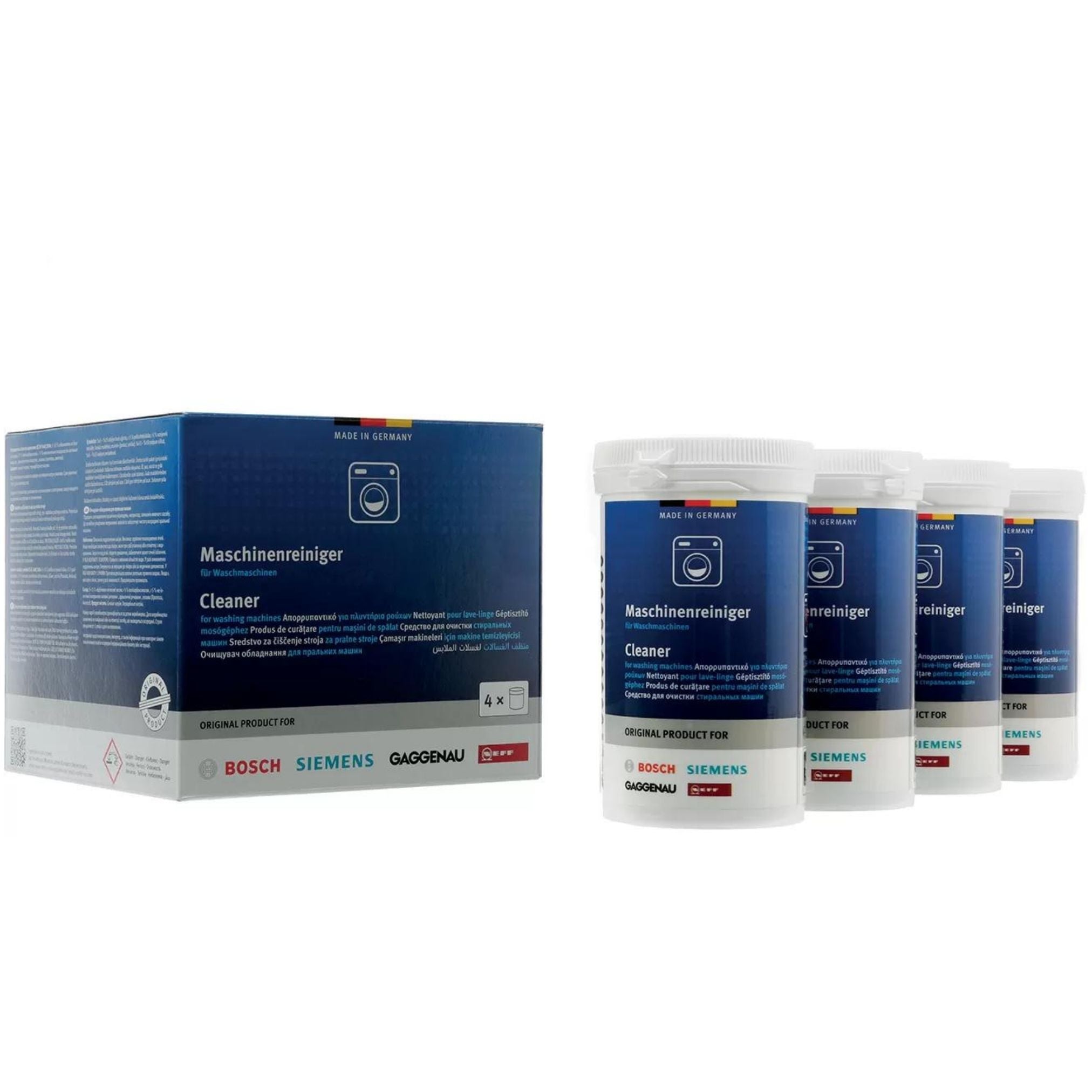 Bosch Washing Machine Cleaner - Complete Cleaning Pack for All Models ...